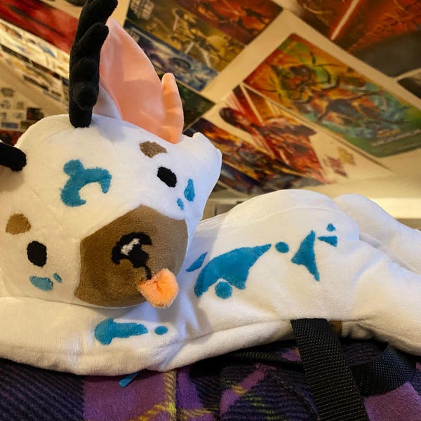 Plush Backpack Sewing Pattern .pdf Tutorial Stuffed Animal Cat Fox ...