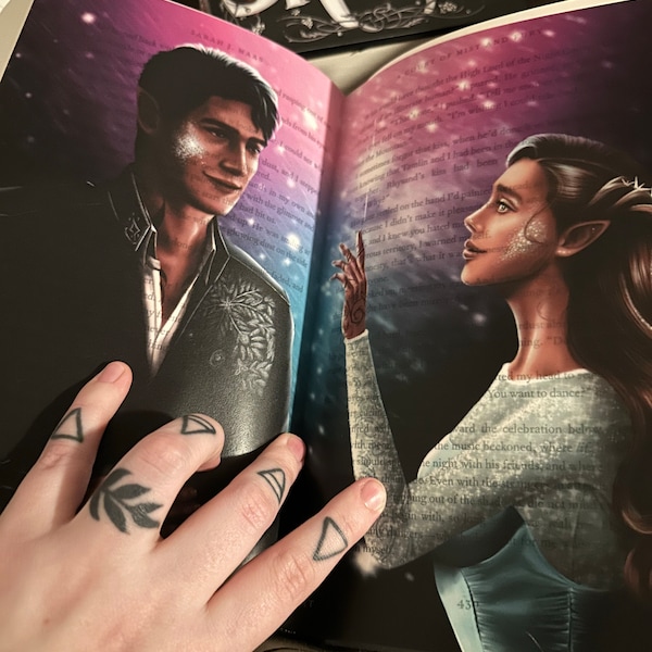 ACOTAR Starfall Page Overlays Mini Set From A Court of Mist and Fury by ...