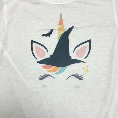 Halloween Unicorn Svg Halloween Svg Unicorn Witch Face Cricut ...