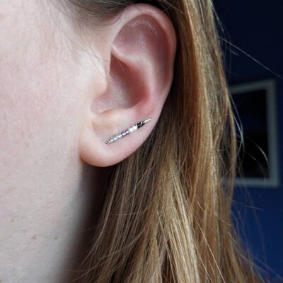 Transgender Pride Ear Cuff Trans Pride Jewelry Hoop Ear Cuff Gay Pride ...