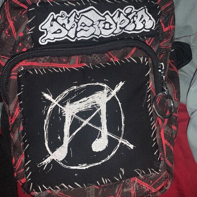 Grindcore Anti-music Patch Screen Printed Punk Metal Grindcore Patch - Etsy