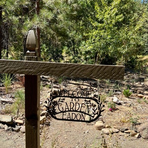 Single Letter Gate Initial Metal Monogram for Entryway - Etsy