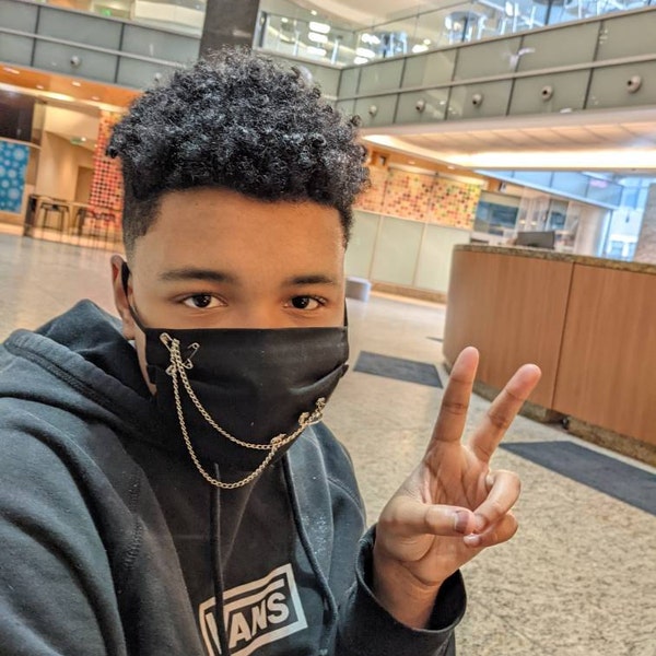 Elegant Blue and Silver Flower Wire Wrap Elf Ears Adjustable No ...