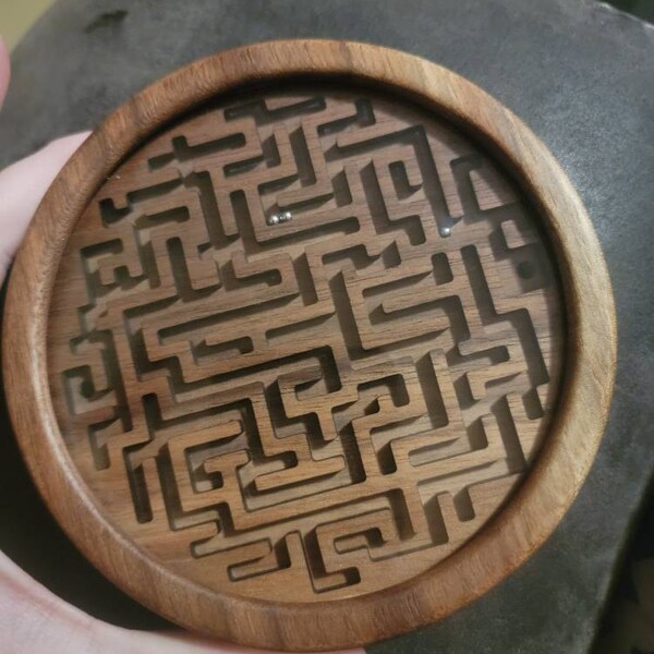 Hand Held Two Sided Maze - Etsy