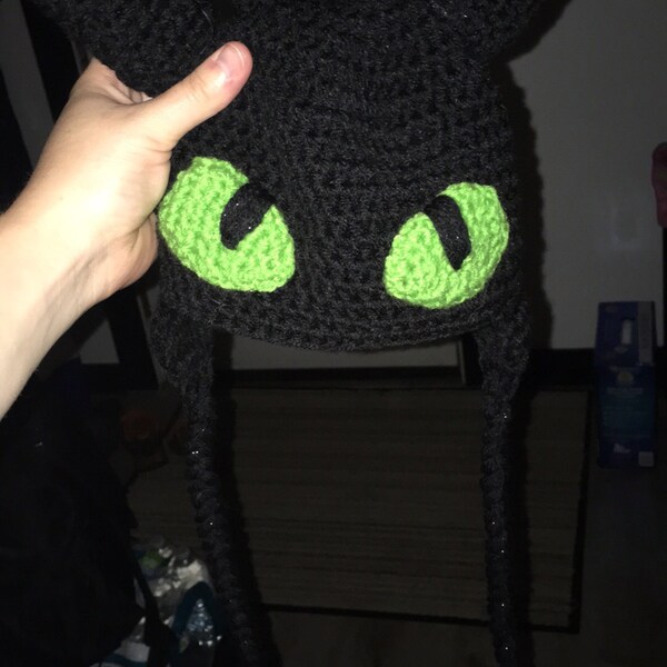 Toothless, How to Train Your Dragon, Crochet Hat **PATTERN ONLY** - Etsy