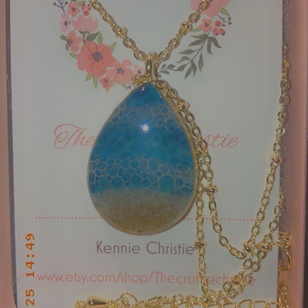 Ocean Jewelry,beach Jewelry,mermaid Necklace,beach Sand Jewelry,surfer ...