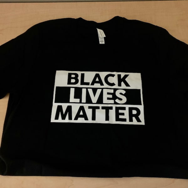 Black Lives Matter Shirt, BLM T-shirt, Human Rights Shirt, Black ...