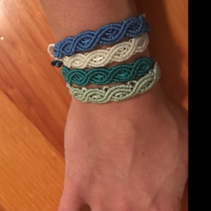 Macrame Bracelet Tutorial Micromacrame Bracelet Pattern Step - Etsy