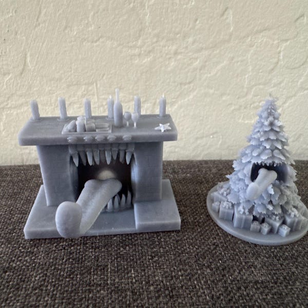 Christmas Tree Mimic | DND Miniatures | DND Model ...