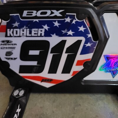 Custom Motocross Number Plates, Dirt Bike Plates, Number Plates, Dirt ...