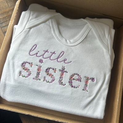 Embroidered Personalised Easter Top, Bunnies With Bows - Etsy UK