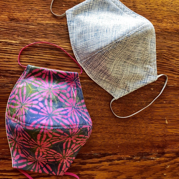 3D Face Mask Sewing Pattern; PDF Sewing Pattern; Instant PDF Download ...