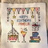 Happy 60th Birthday Cross Stitch Card Kit - Etsy UK