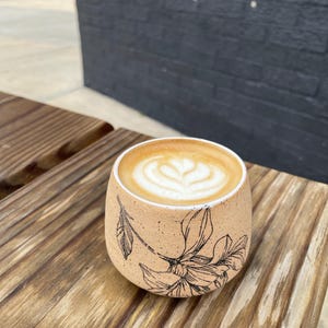 Round Bottom Mugs Handmade Ceramic Kitchenware Color Options - Etsy