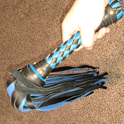 Bullhide Flogger Leather Flogger Adult Kink Toy Custom to Order - Etsy