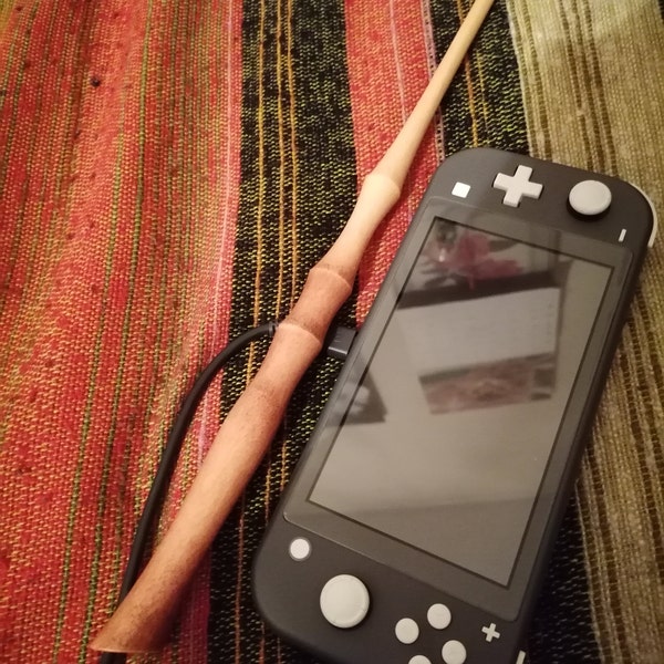 Laser Cut Wand Stand With Engraving Black Walnut or Cherry Wood - Etsy