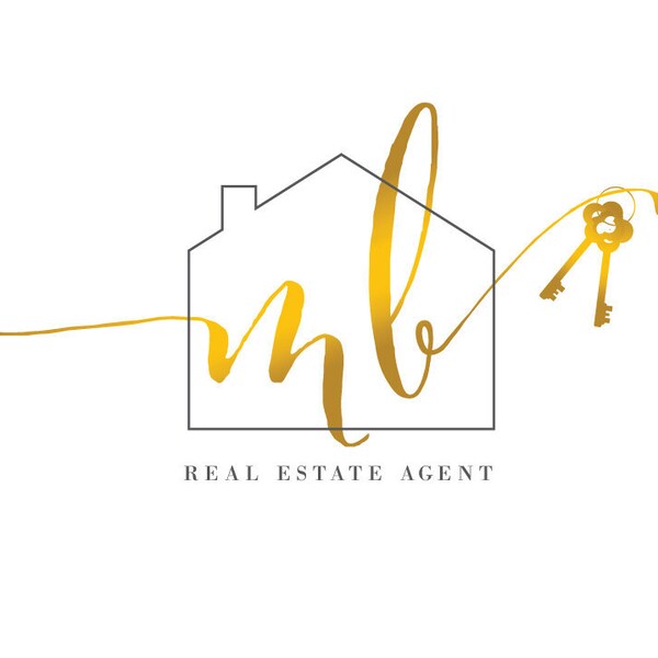 Realtor Logo, Signature Logo, Initial Logo, Monogram Logo, Real Estate ...