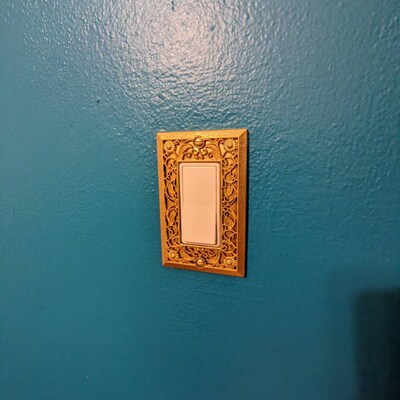 Light Switch Cover, in Muted Gold , Modern Home Decor,lightswitch Cover ...