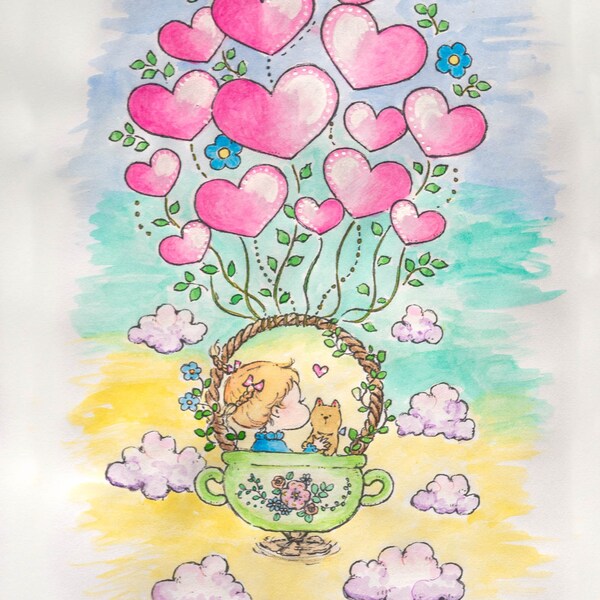 Chihiro_shiomi_original_coloringpages_set_1 - Etsy