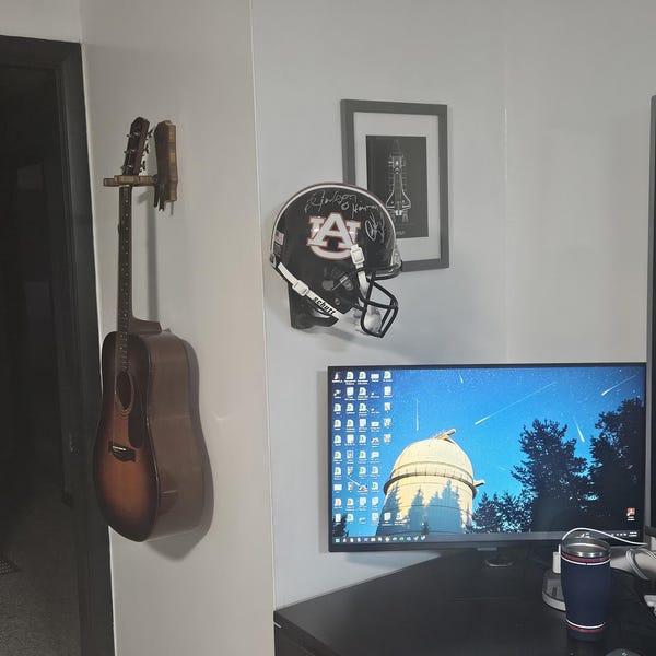 Full Size Helmet Holder, NFL, Mount, Hanger, Screw Mount, Football ...