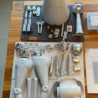 Spacebobs Smelter Droid Inspired Printable Fan Art Files. - Etsy UK