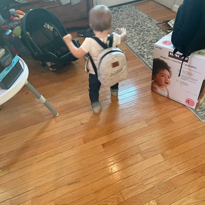 Kids Backpack Personalized, Cotton Helicopter Backpack for Toddlers and ...