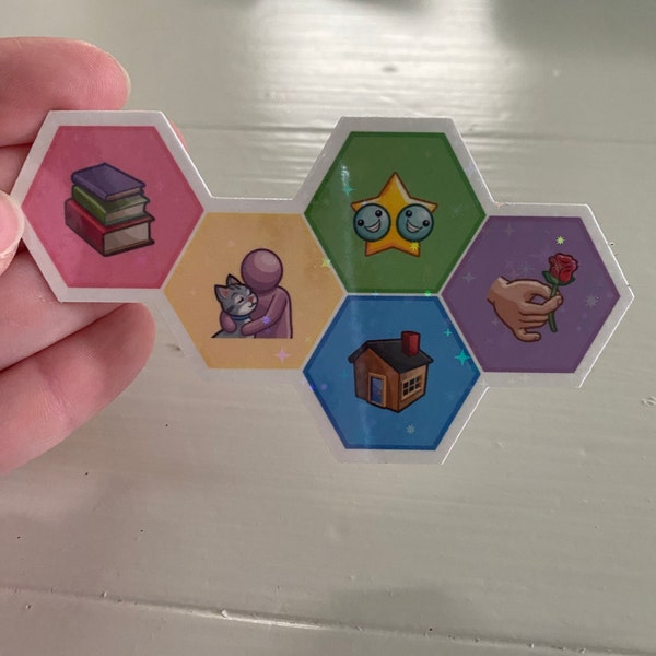 Custom Sims 4 Inspired Trait Sticker, Laptop Sticker, Indoor Use Only ...