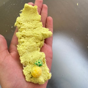 Pineapple Cloud Slime Scented W/charm & FREE Extras, Tropical Pineapple ...