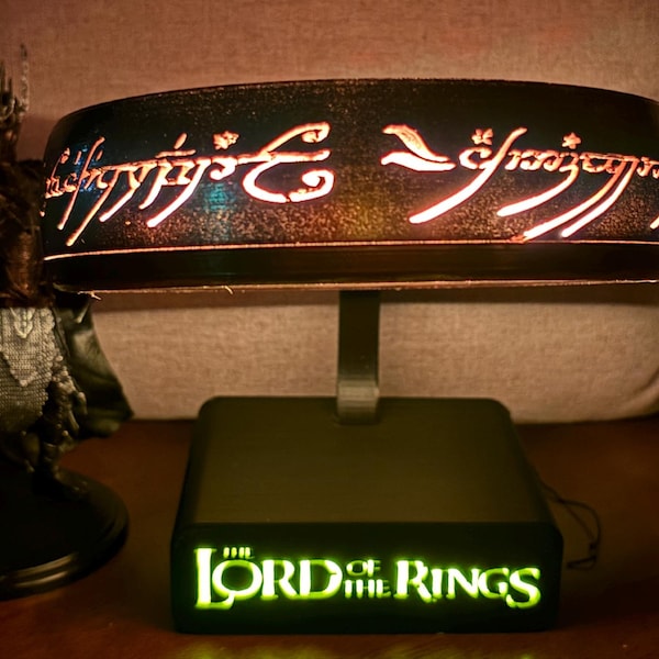 Minas Tirith Lamp / Lord of the Rings Lamp / Lord of the Rings Gift ...