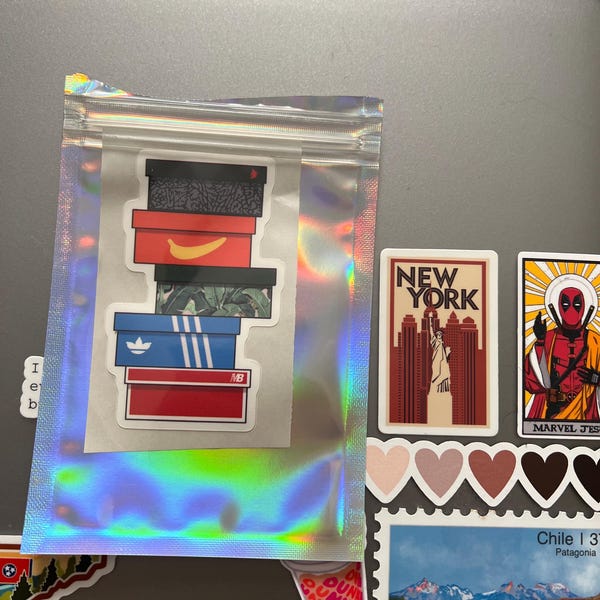 Nike Shoe Box Sticker Sneakerhead Gift for Sneaker Lover Sneaker Art ...