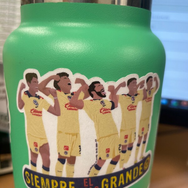 Club America Muscle Pose Sticker Chivas Vs America Concacaf Game 2024 ...