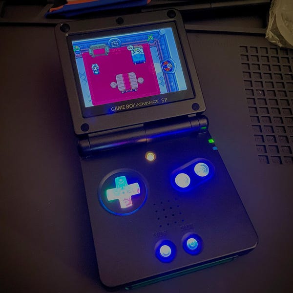 Game Boy DMG Laminated IPS Custom Console Backlit With OSD Gameboy ...