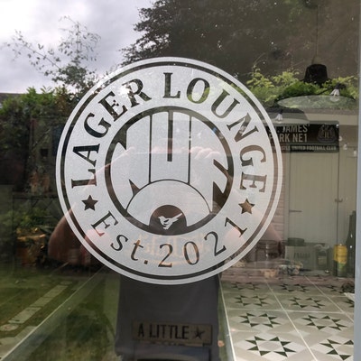 Personalised Beer Fridge / Window / Bar / Shop Window Decals - Etsy UK