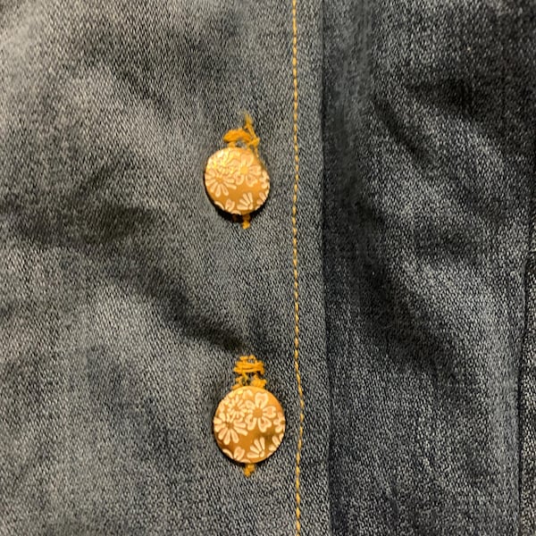 17mm Metal Jean Buttons (10 Sets), No Sew, Jean Tacks, Rivet Buttons ...