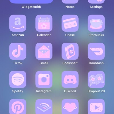 Cherry Blossom App Icons, Cute App Icon Pack, Sakura App Icons Widgets ...