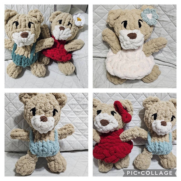 Fingerknit Chunky Elephant Plushie Pattern With Video Tutorial Elephant ...