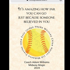 Baseball Senior Night Gifts Baseball Senior Gift | Etsy