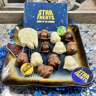 Star War Chocolate Chip Filled Starship Set of 4 - Etsy