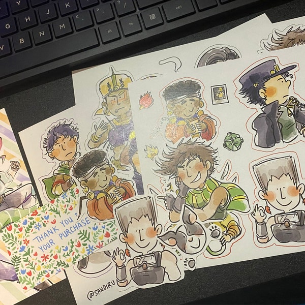 Ace Attorney Sticker Sheets - Etsy