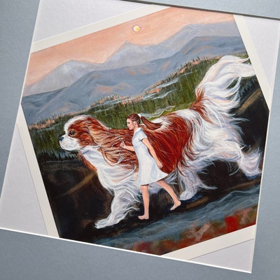 Off Center Custom Matboard Where You Specify Both the Exterior and ...