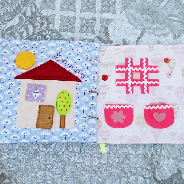 Quiet Book Printable PDF Pattern With Instructions (instant Download ...