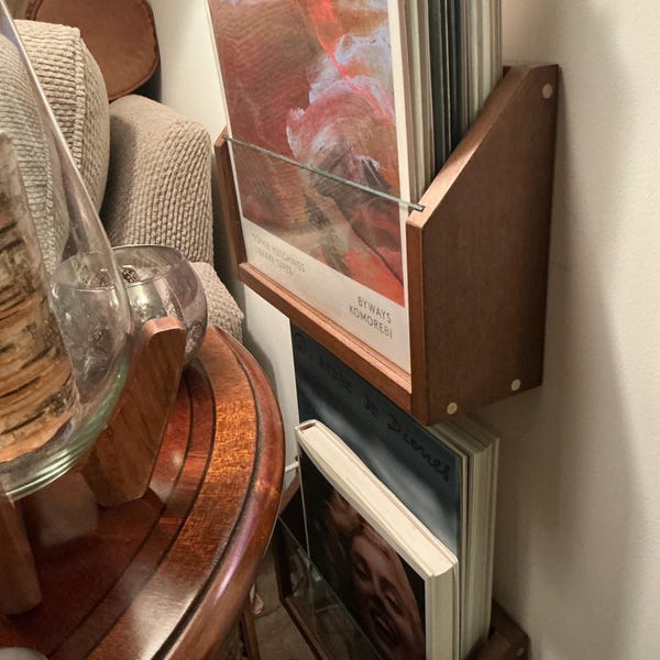 Vinyl Record Storage | Vinyl Records Shelf | Desk Vinyl Record Storage ...