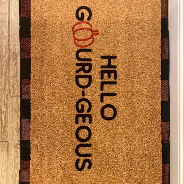 Playhouse Doormat, Come in and Play Doormat, Playhouse Accessories ...