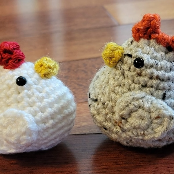 Cute Chicken Amigurumi Pattern - Easy Crochet Pdf Pattern for Beginners ...