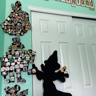 Maleficent Disney Villain Pin Board. Hold 45 Pin Lot Mistress - Etsy