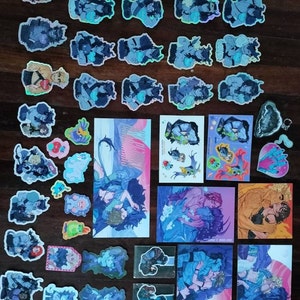 Farli and Asha Stickers Ice Planet Barbarians - Etsy