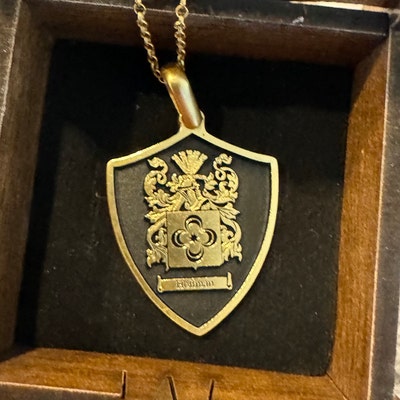 10K Gold, 14K Gold, 18K Gold, Family Crest Ring-coat of Arms Family ...