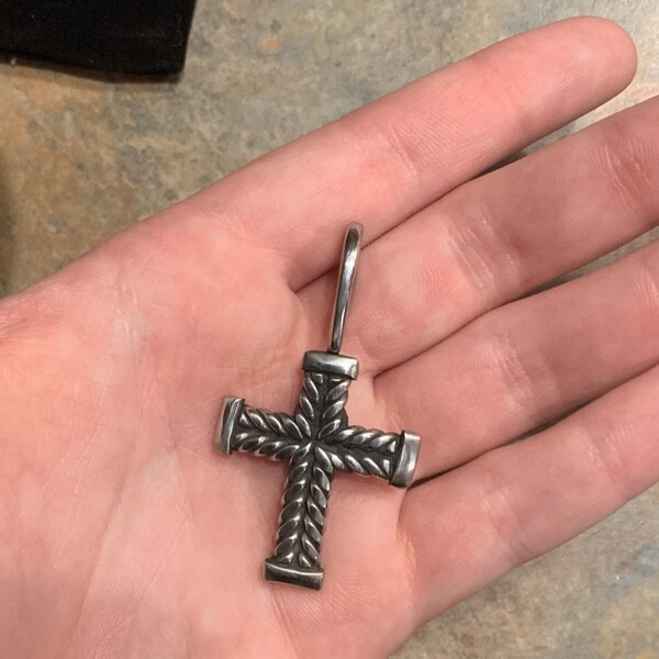 Welder Cross Pendant - Etsy