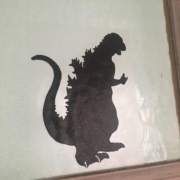 Godzilla Gojira Vertical Text Decal/sticker 1.3x3.5 or 2.6x7 - Etsy