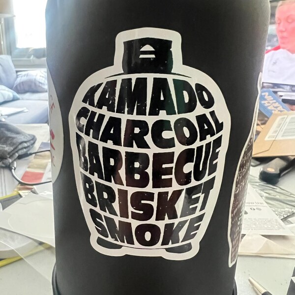 Funny BBQ Sticker , Offset Smoker, I'll Feed All You F@#KERS, Adult BBQ ...